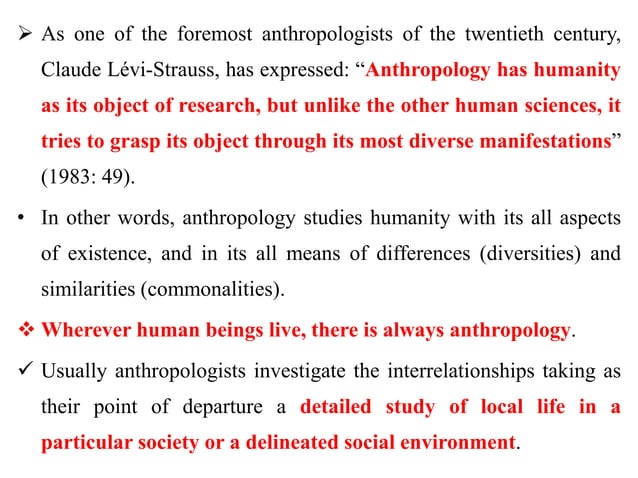 Anthropology Ch - 1 - 7 @freshman_course.pptx | Science