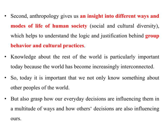 Anthropology Ch - 1 - 7 @freshman_course.pptx | Science