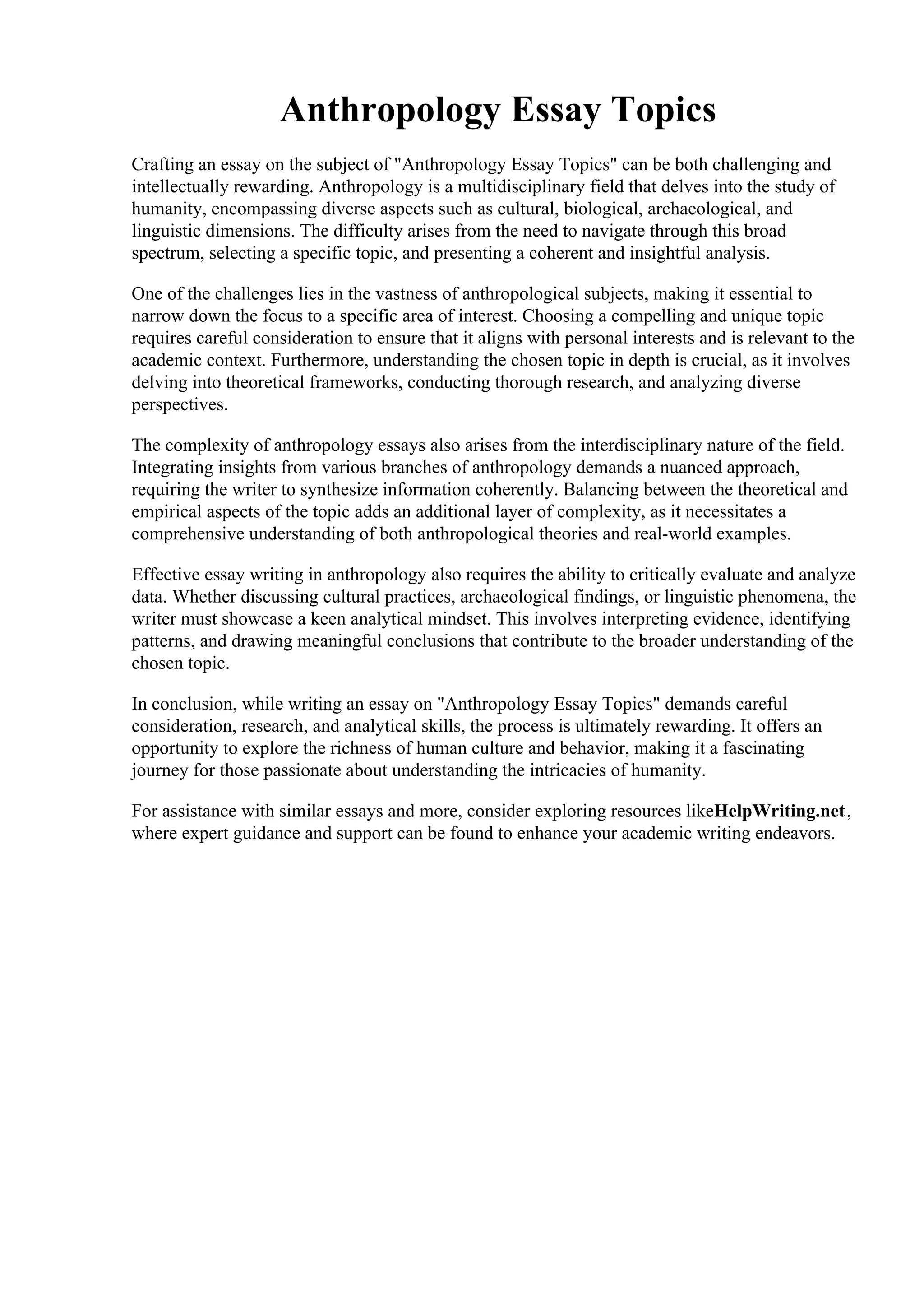 Anthropology Essay Topics.pdf