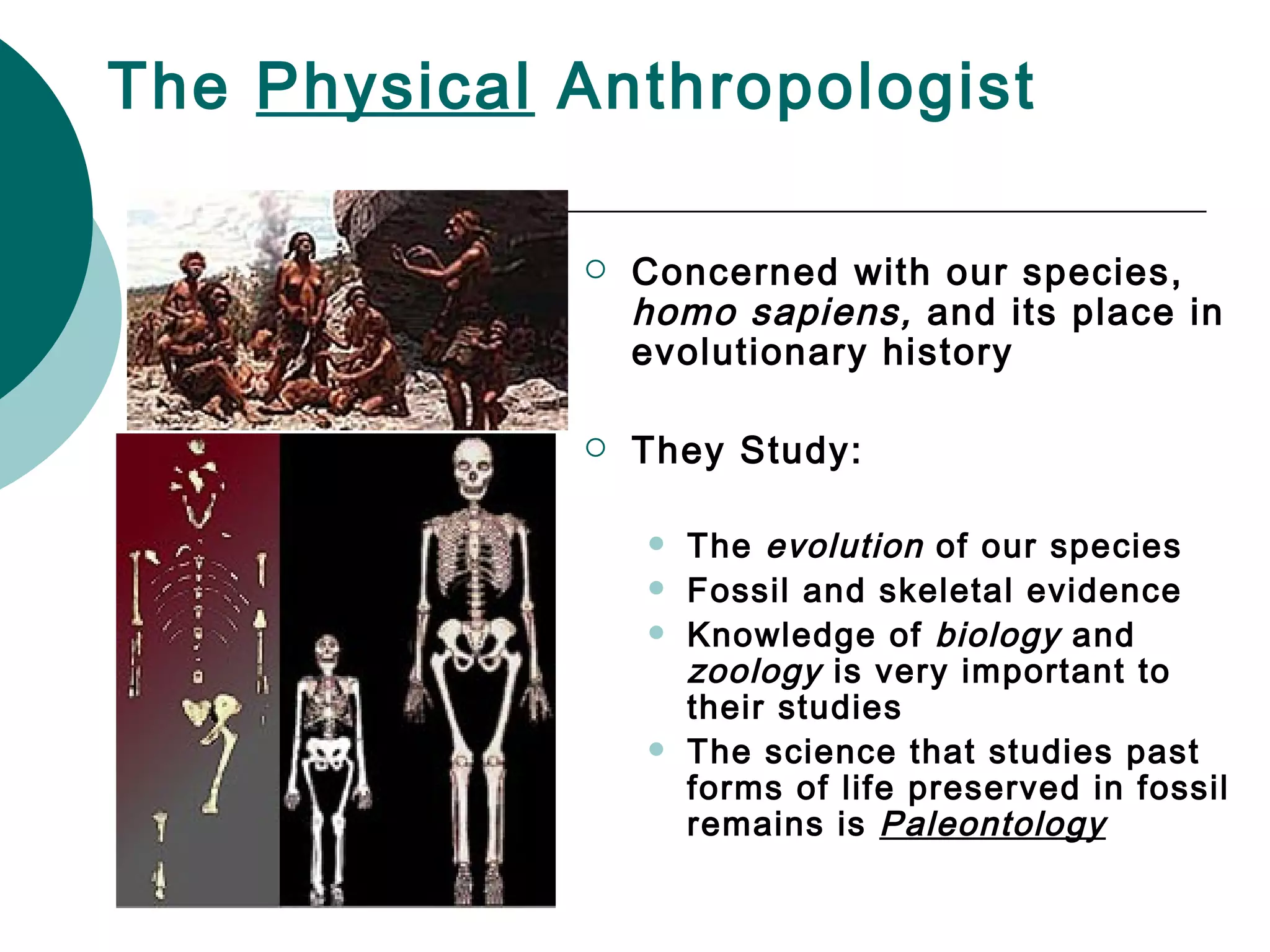 Anthropology intro and types | PPT