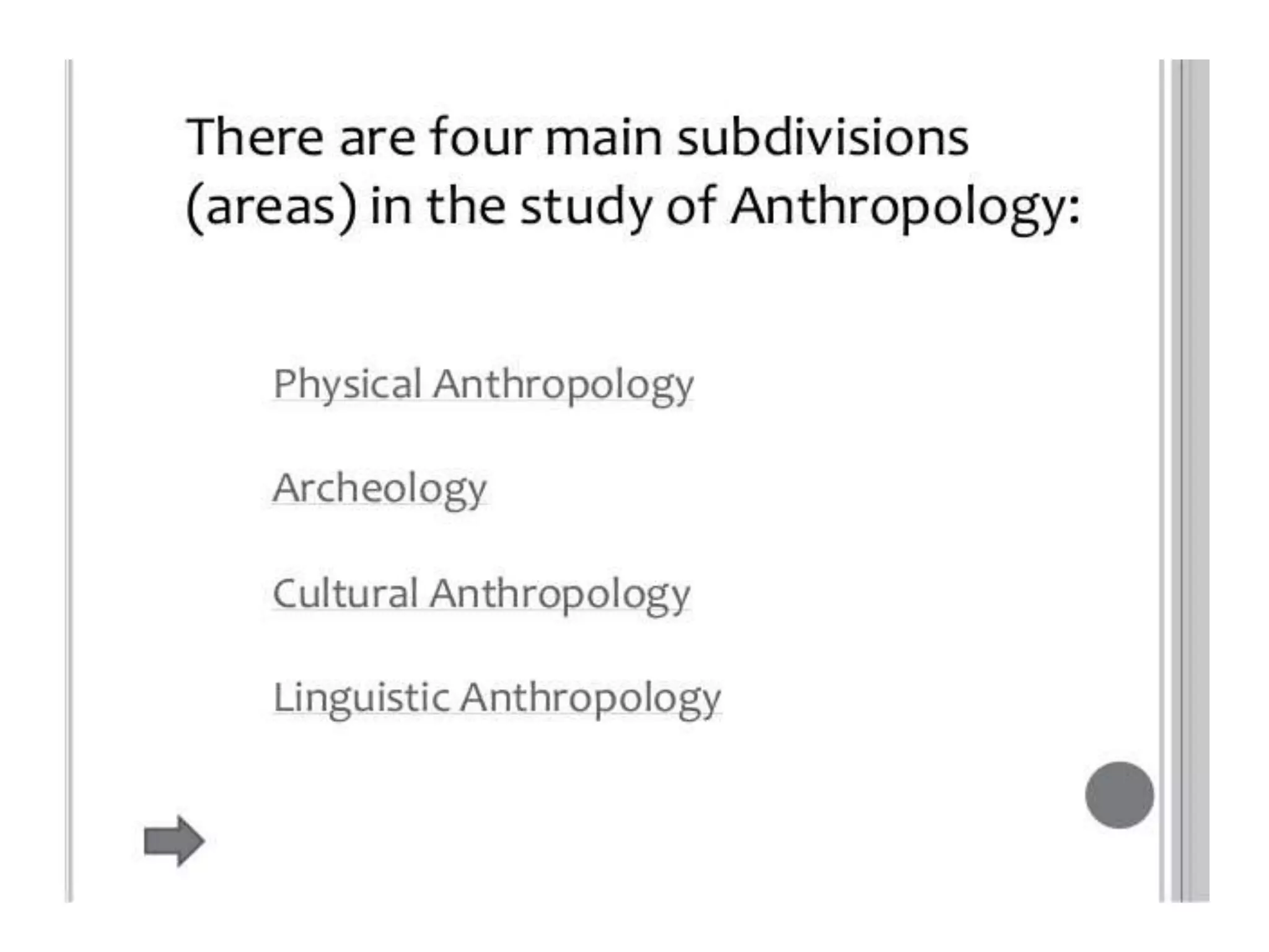Introduction to Anthropology | PPT