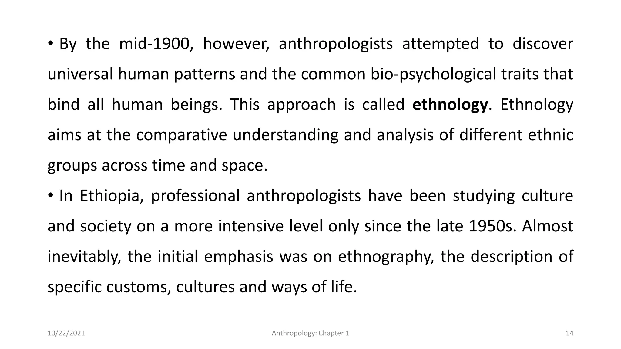 Anthropology Lecture Notes 1 Chapters 1 5 Pdf Science