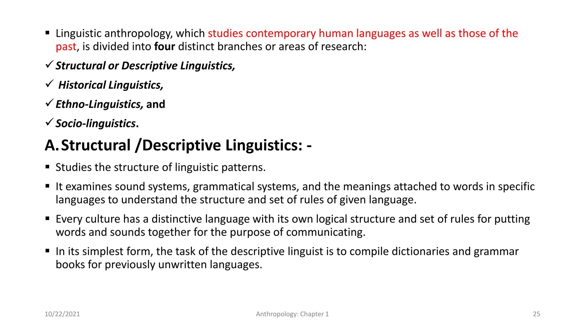 Anthropology Lecture Notes 1 (Chapters 1–5).pdf | Science