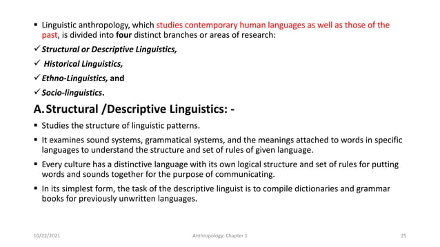 Anthropology Lecture Notes 1 (Chapters 1–5).pdf | Science