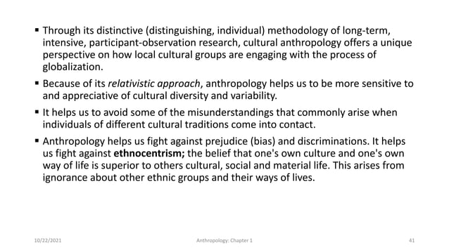 Anthropology Lecture Notes 1 (Chapters 1–5).pdf | Science