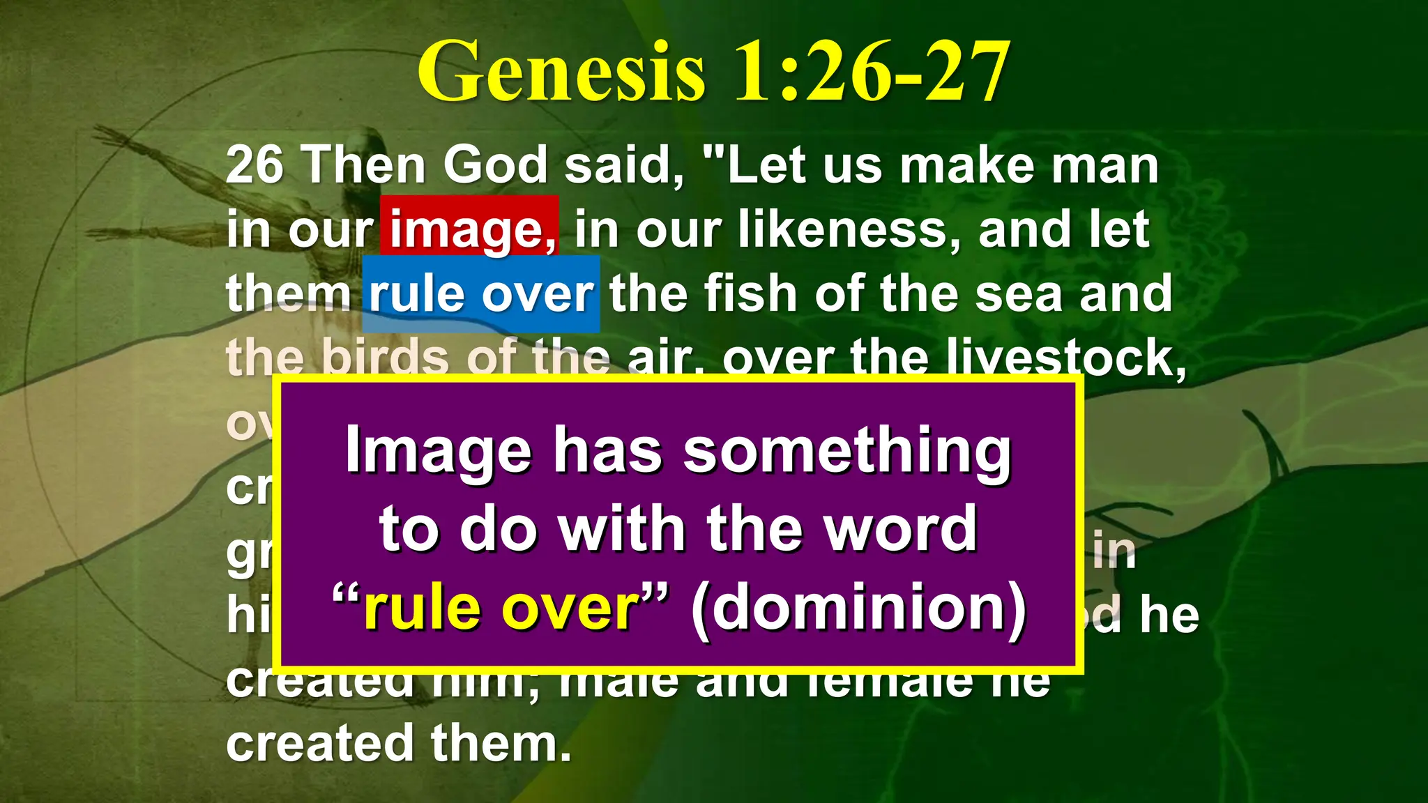 Biblical Anthropology (Man-Who he is at its origin) | PPTX