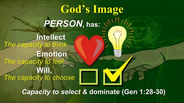 Biblical Anthropology (Man-Who he is at its origin) | PPTX ...