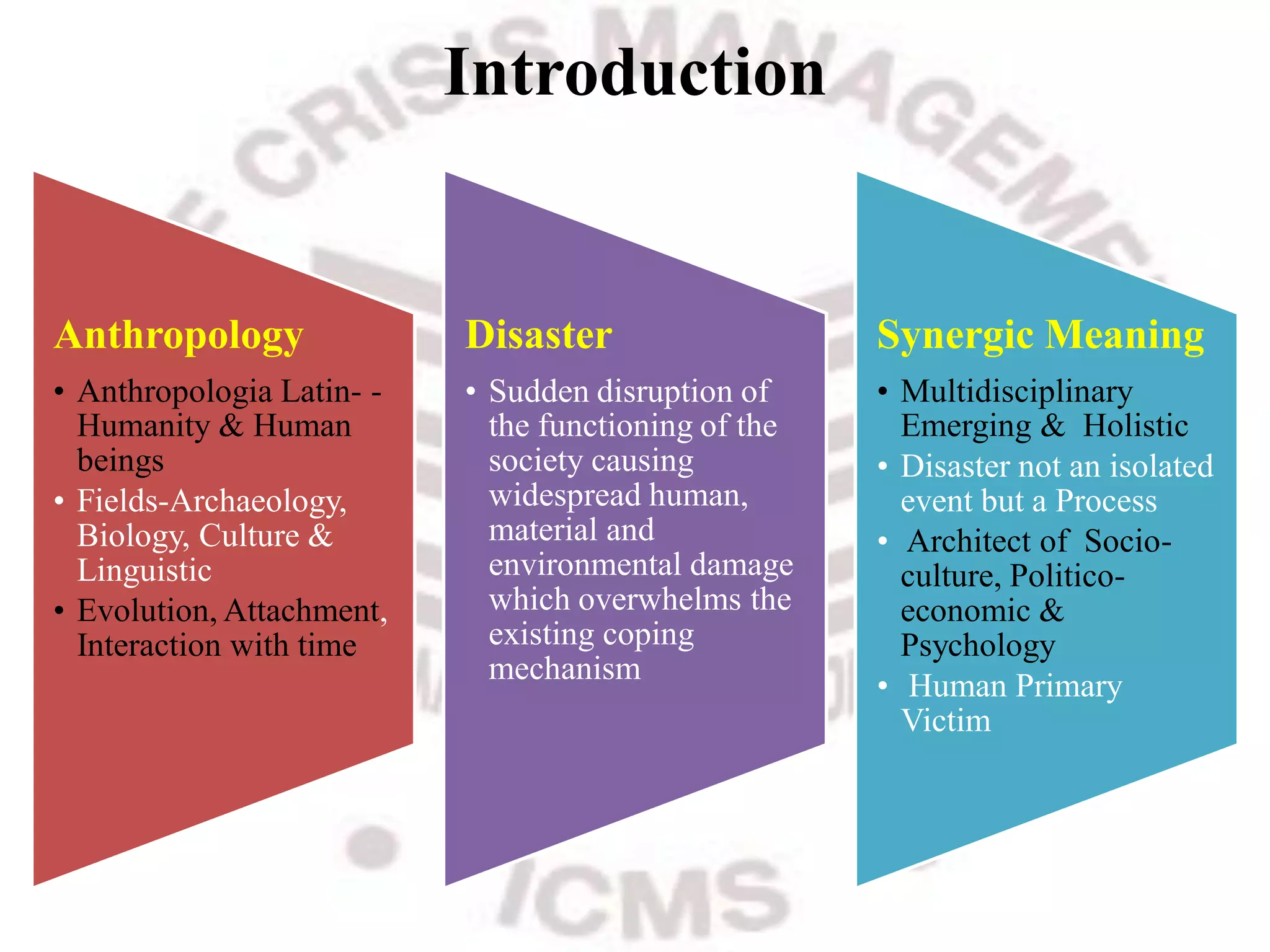 Anthropology of disaster | PDF
