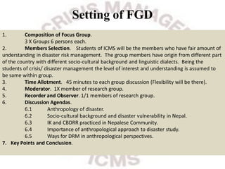 Anthropology of disaster | PDF