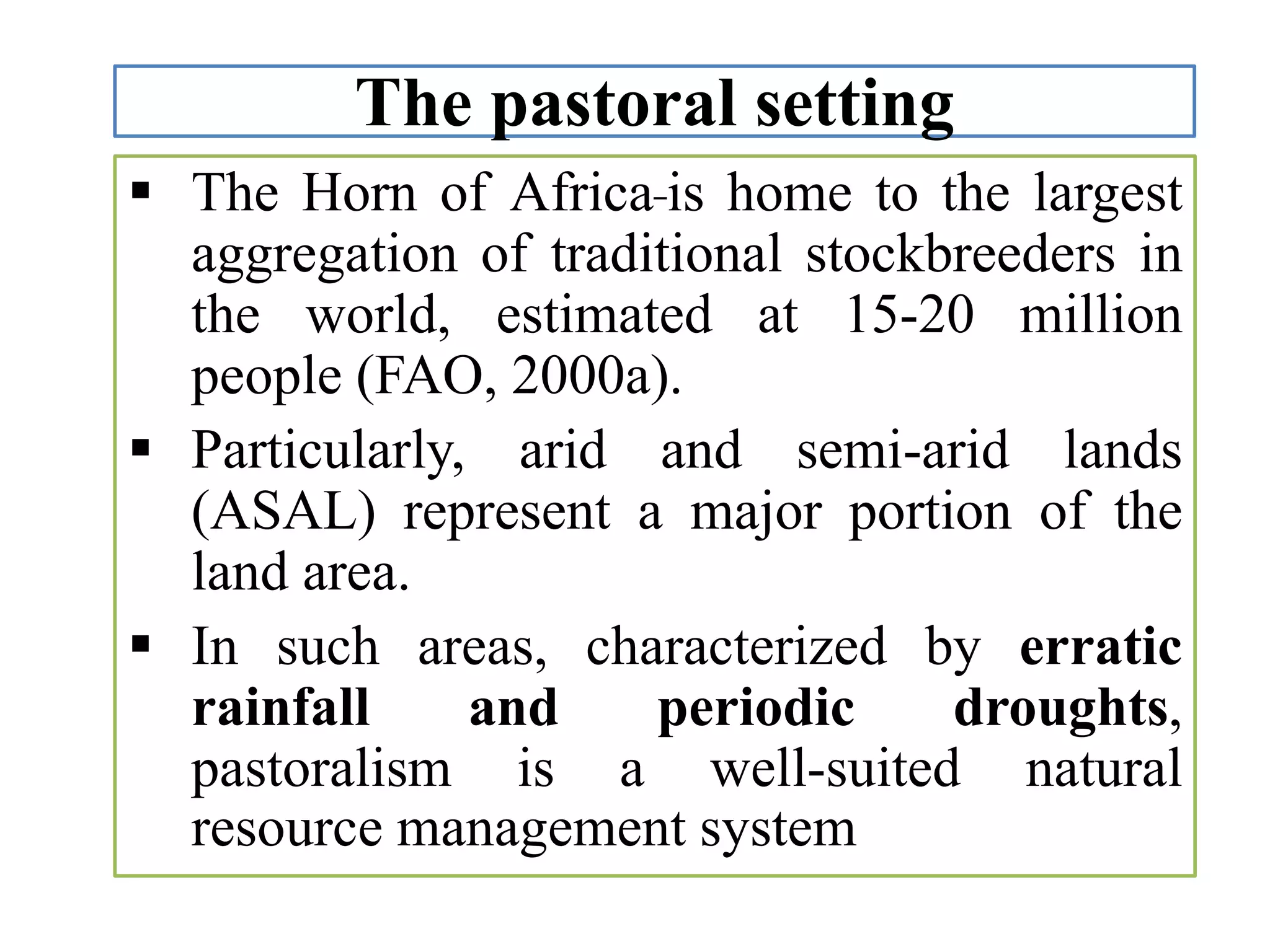 Anthropology of pastoral Society | PDF