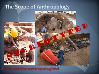 Anthropology power point slides | PPTX | Science