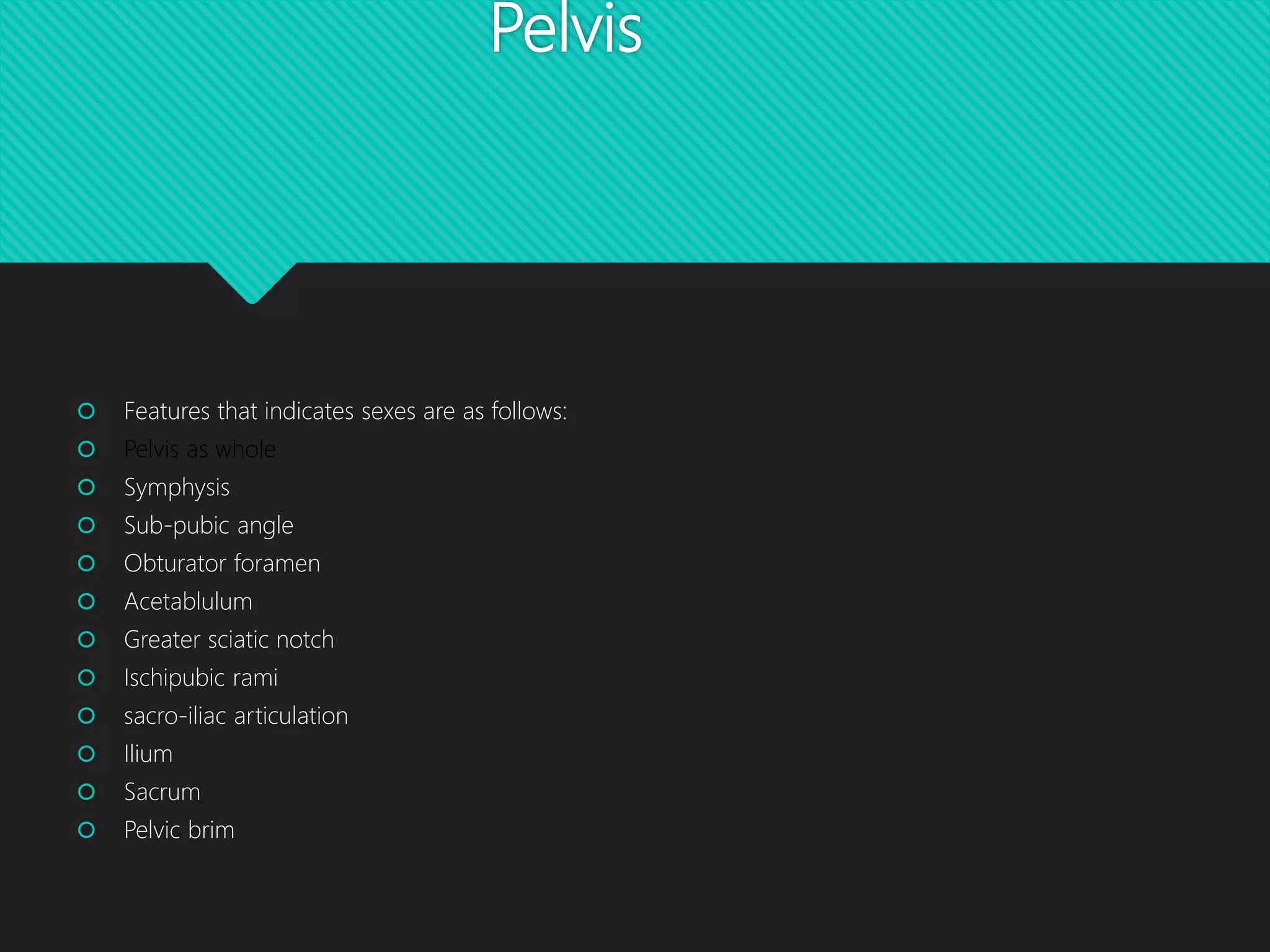 Determination of sex from skeletal remains | PPTX