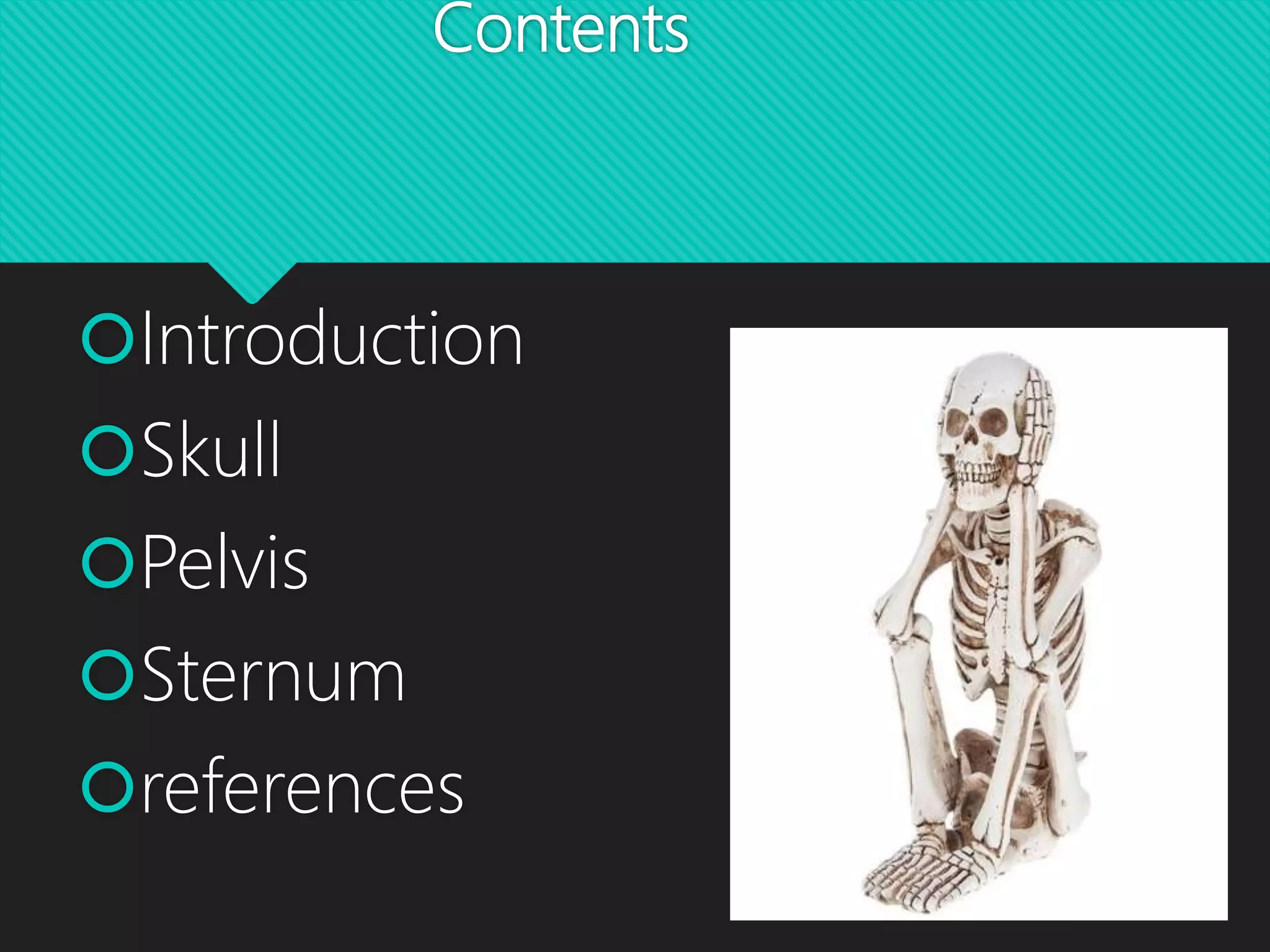 Determination of sex from skeletal remains | PPTX