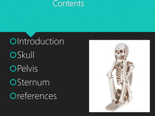 Determination of sex from skeletal remains | PPTX