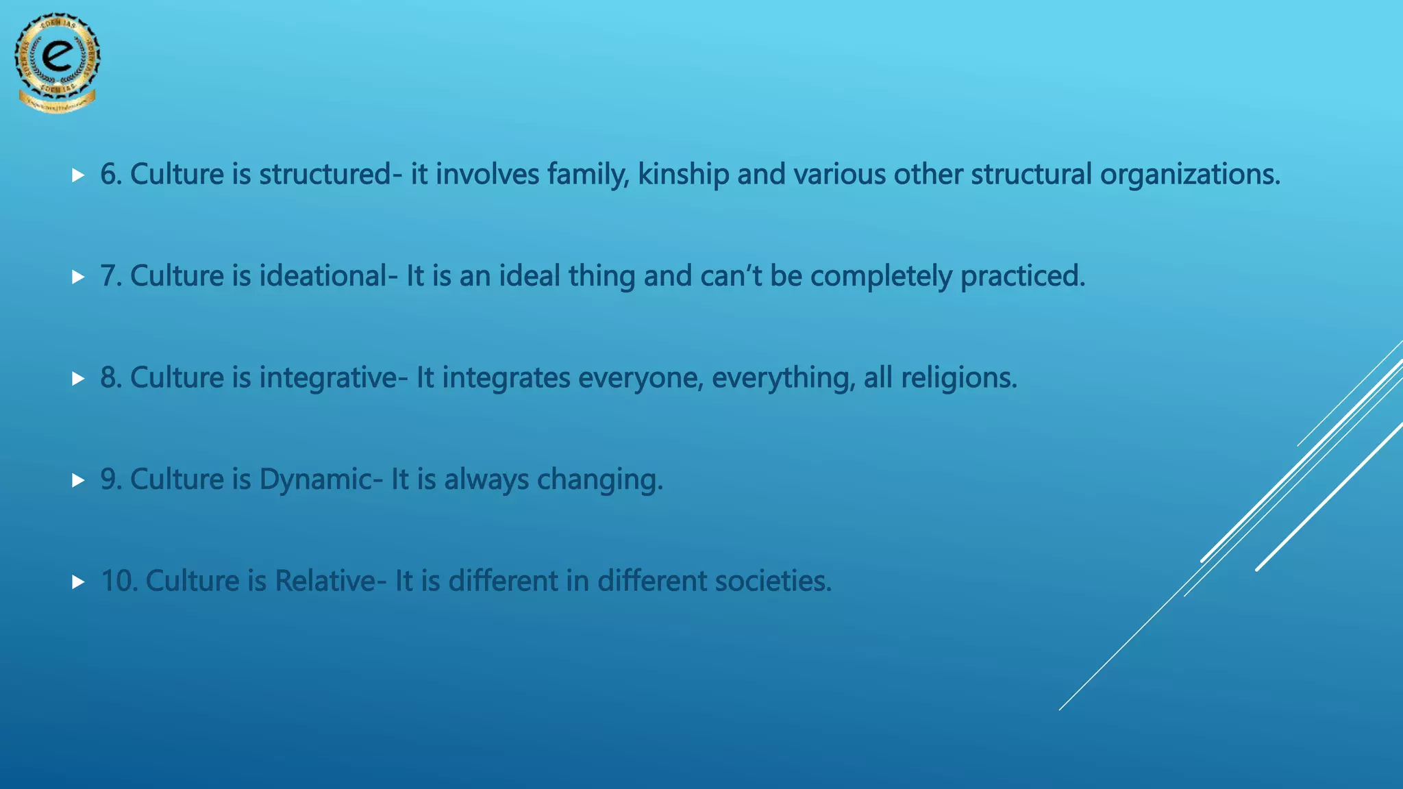 What is Culture!! By Eden IAS Athropology Optional | PPTX