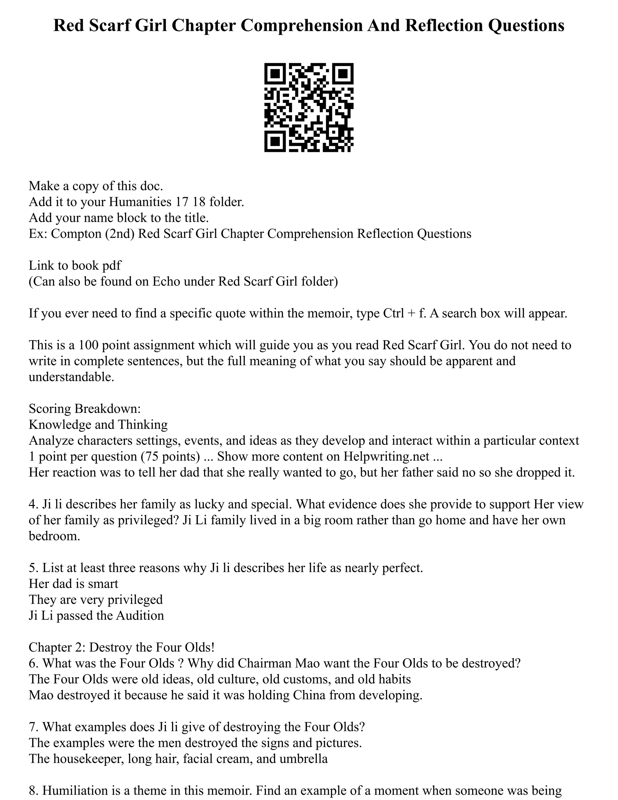 Anthropology Research Proposal Example. Draftin | PDF