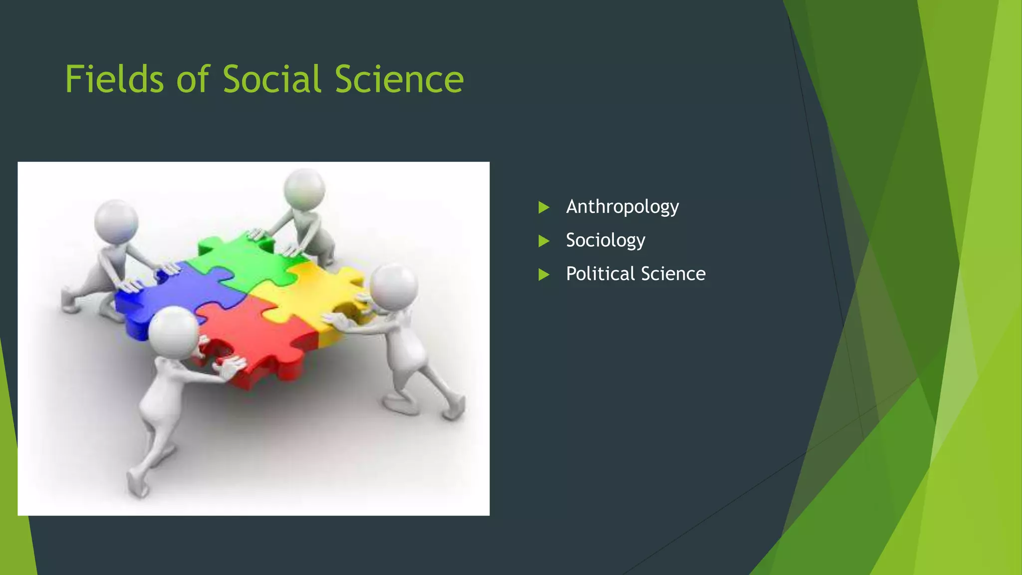 Anthropology Sociology And Political Science Pptx