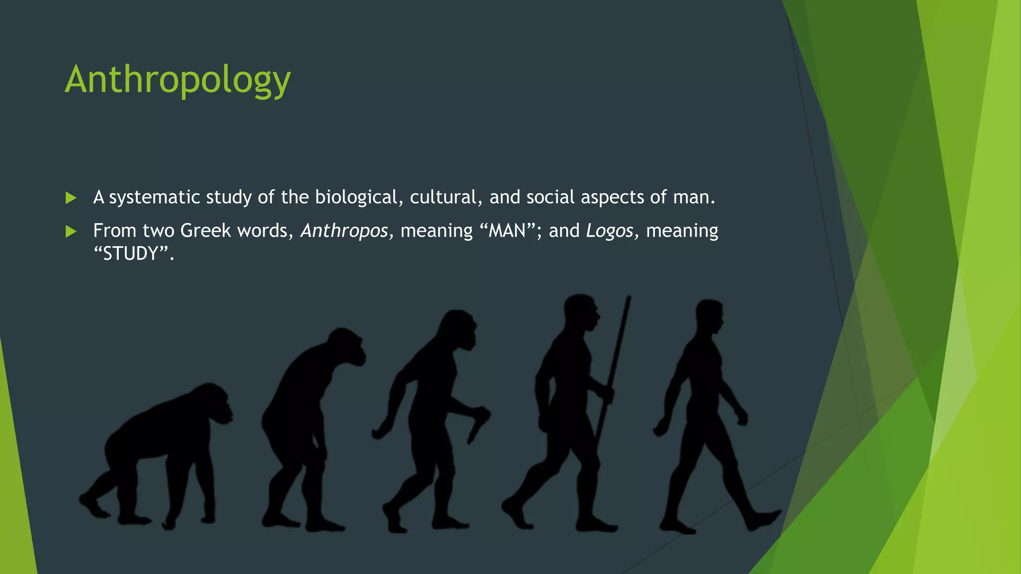 Anthropology, Sociology, and Political Science | PPTX