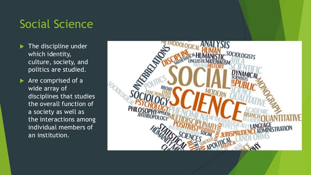 Anthropology, Sociology, and Political Science