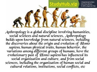 Anthropology The Exploration Of Human Diversity | PDF