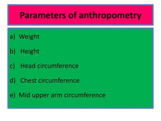 Anthropometric assessment | PPTX