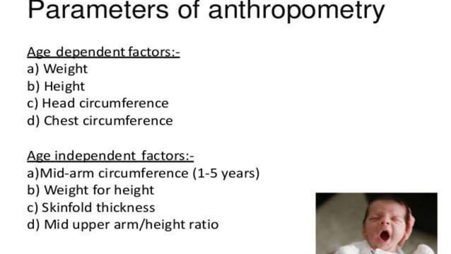 Anthropometric measurement in Infants | PPTX