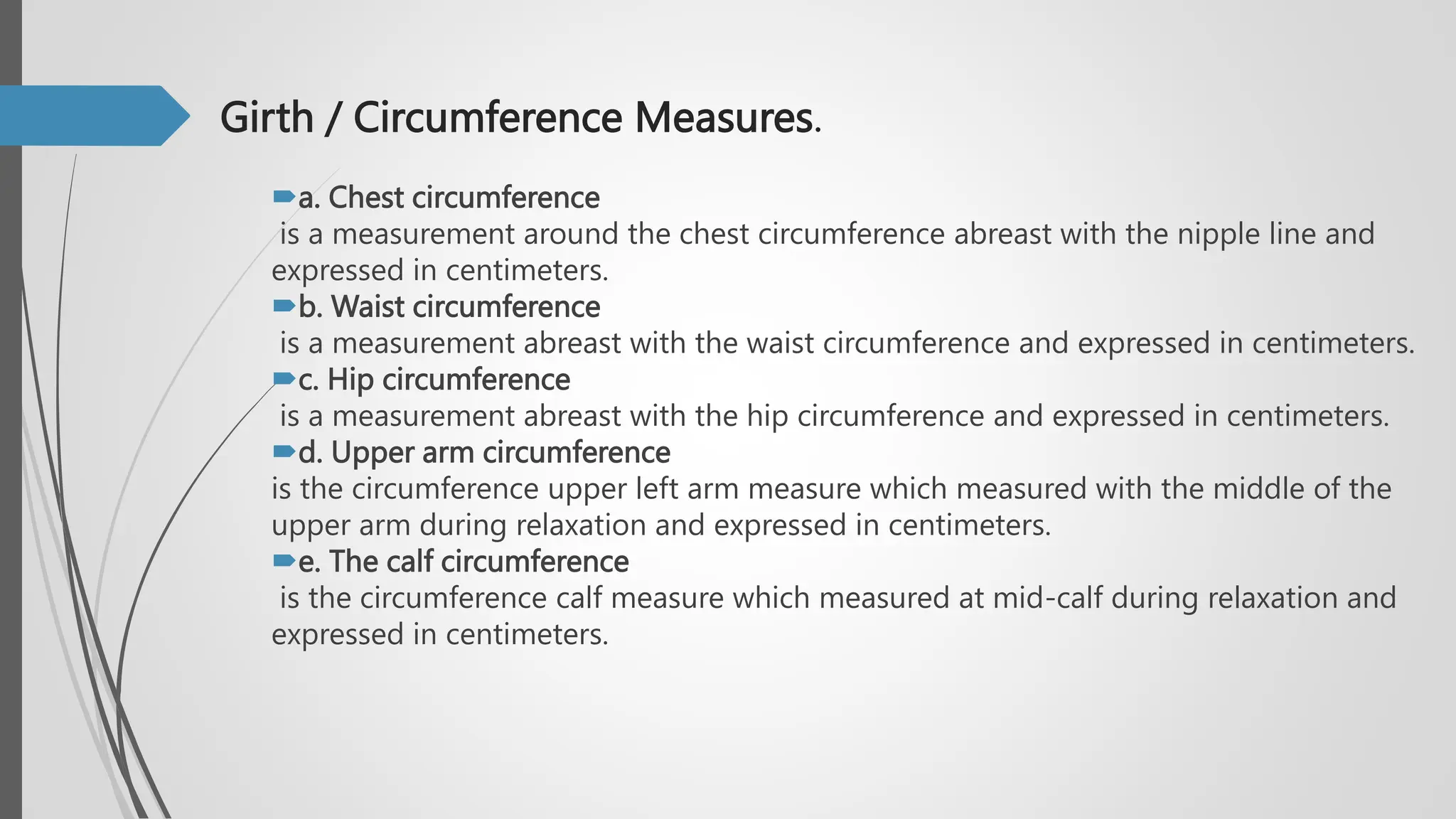 Anthropocentric Measurement in sport medicine | PPTX