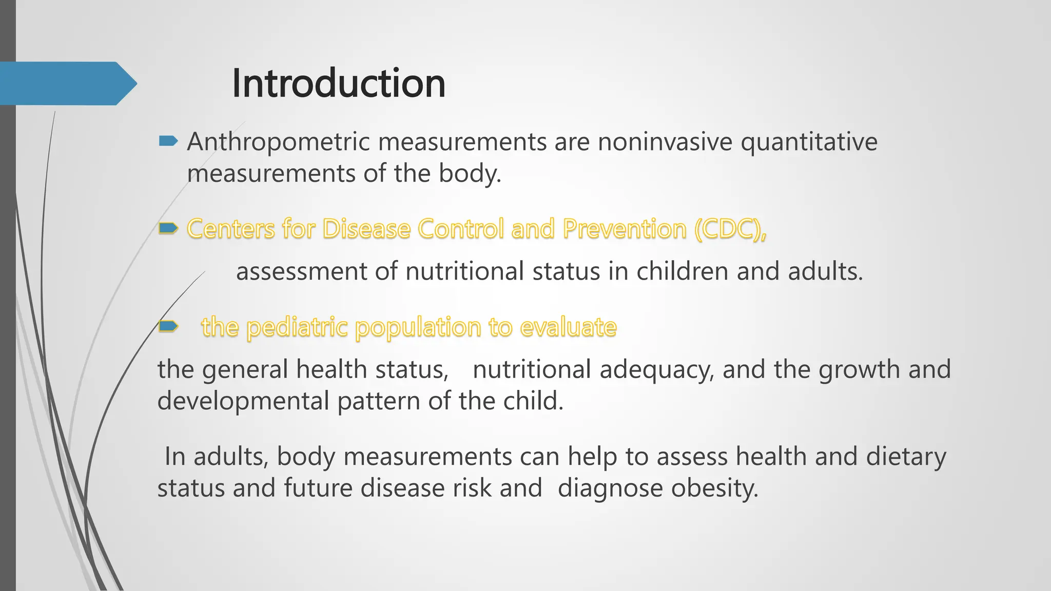 Anthropocentric Measurement in sport medicine | PPTX