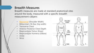 Anthropocentric Measurement in sport medicine | PPTX