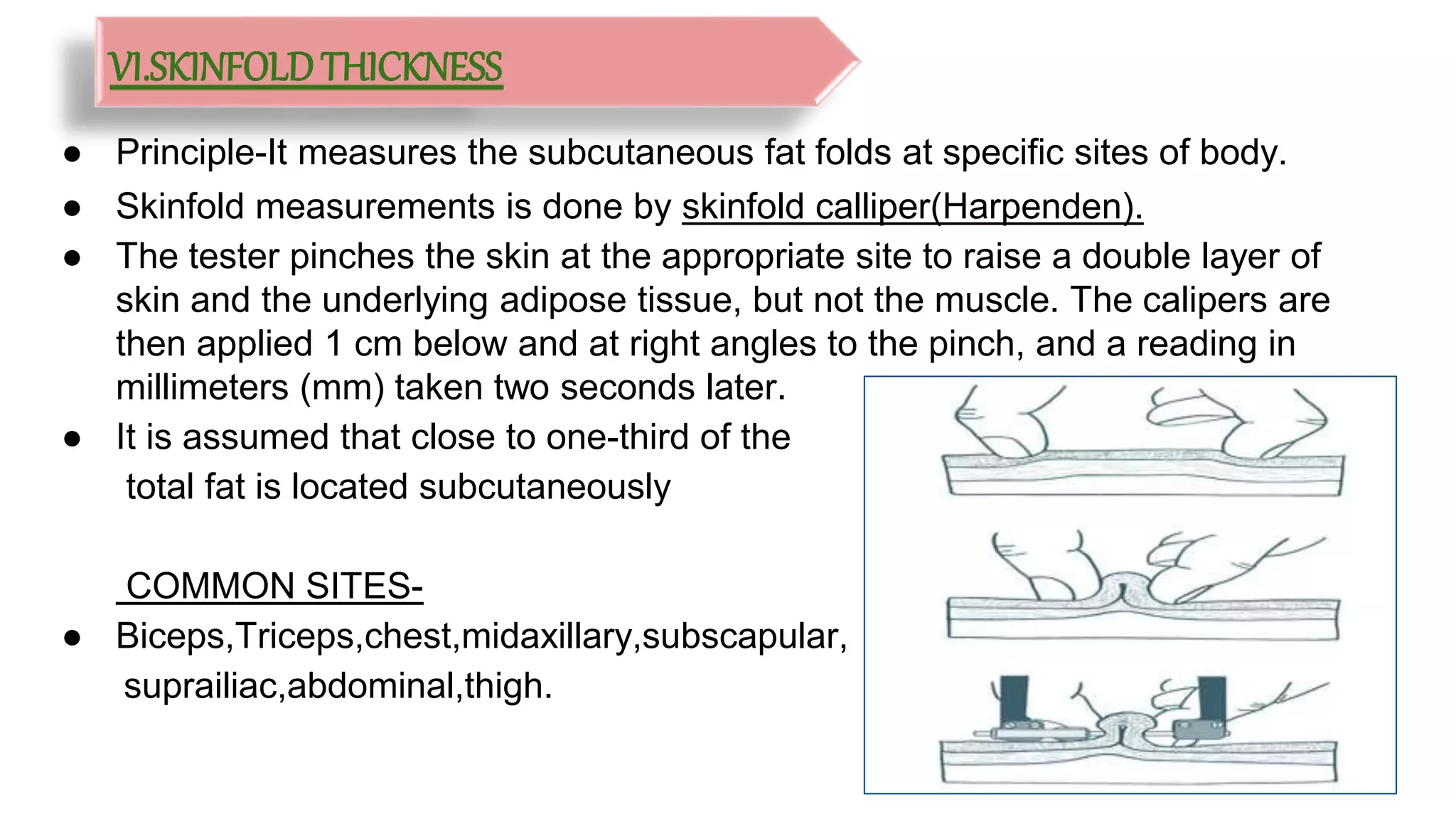 Anthropometric measurements adult and paediatrics | PPTX
