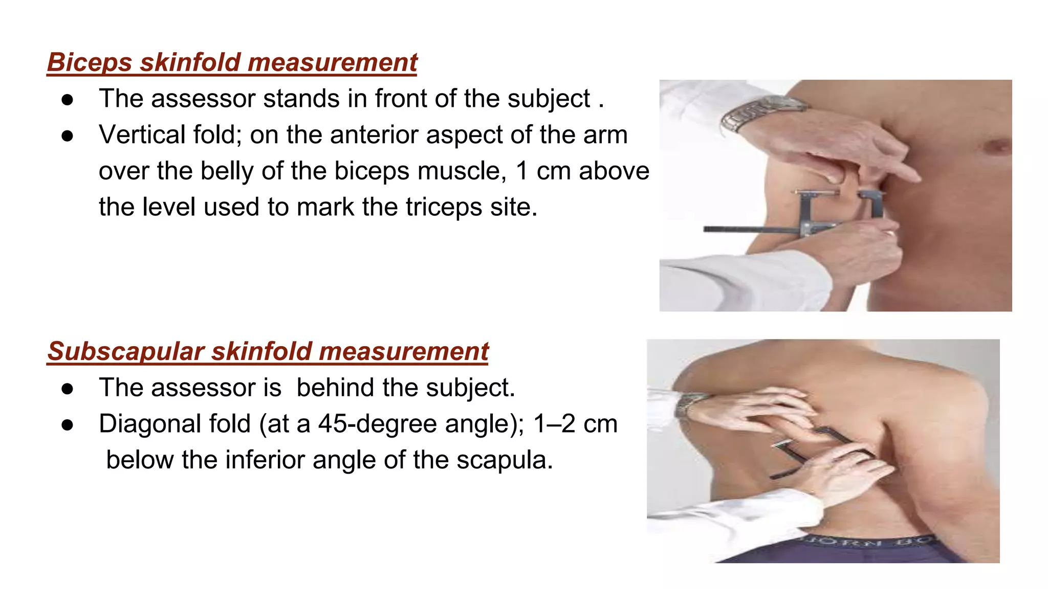 Anthropometric measurements adult and paediatrics | PPTX