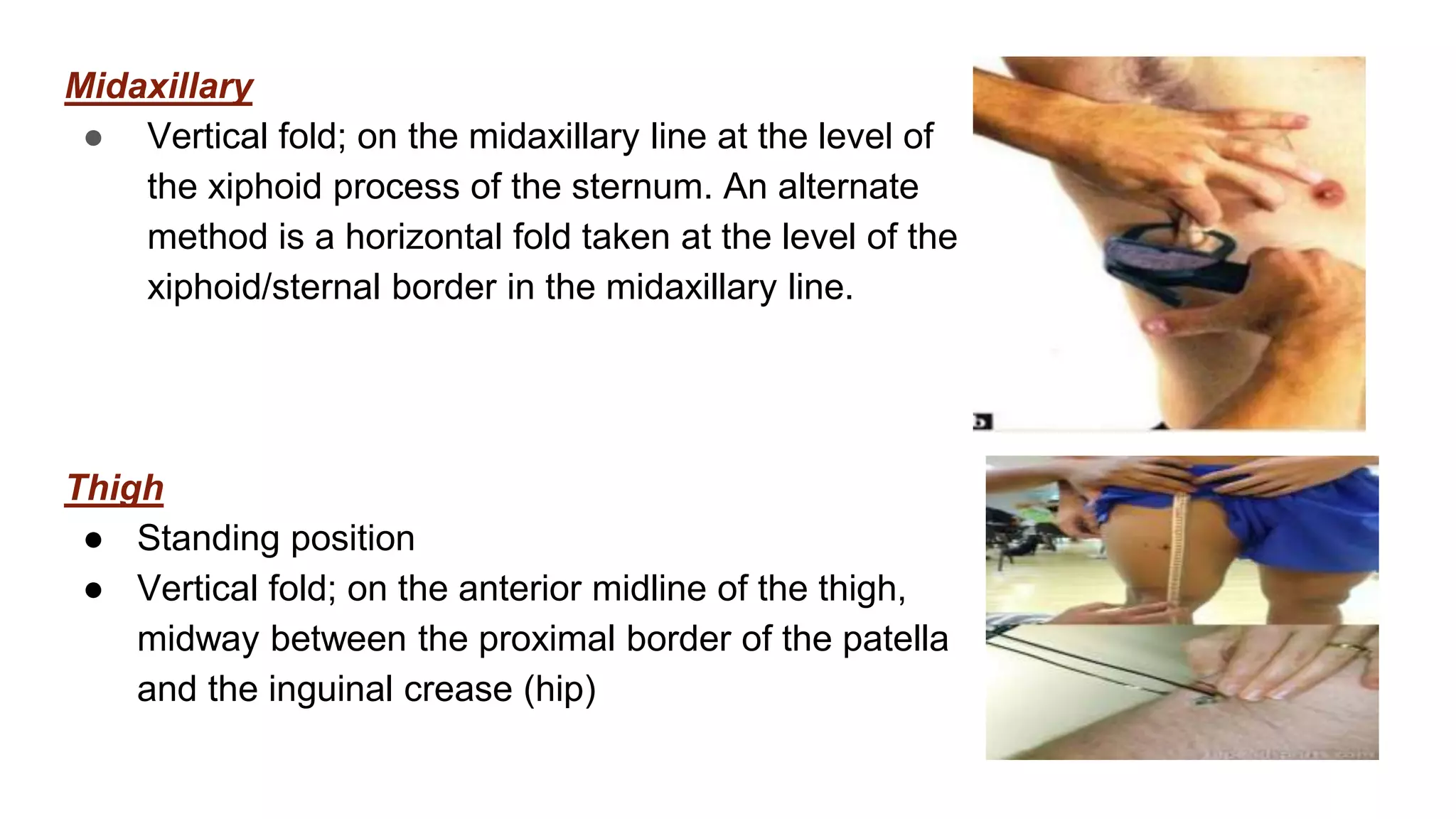 Anthropometric measurements adult and paediatrics | PPTX