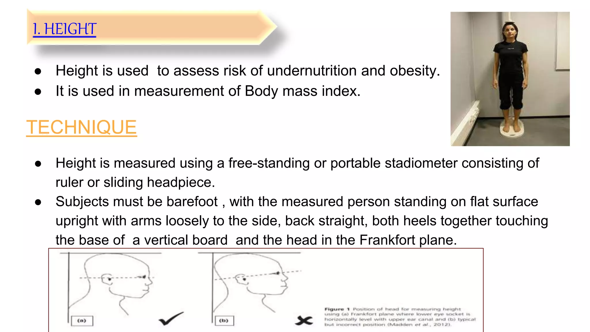 Anthropometric measurements adult and paediatrics | PPTX