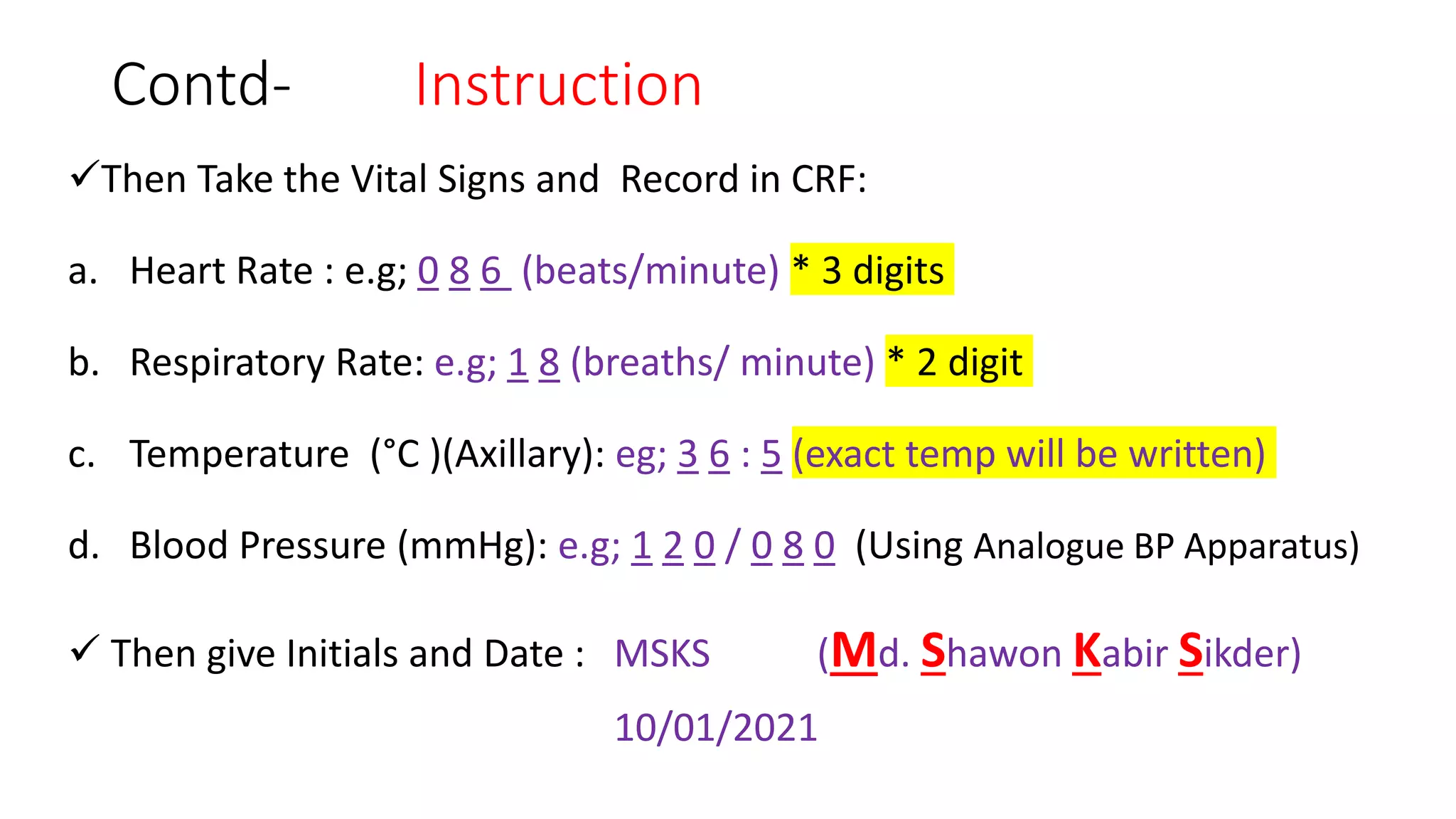 Anthropometric measurement & vital sign | PPTX
