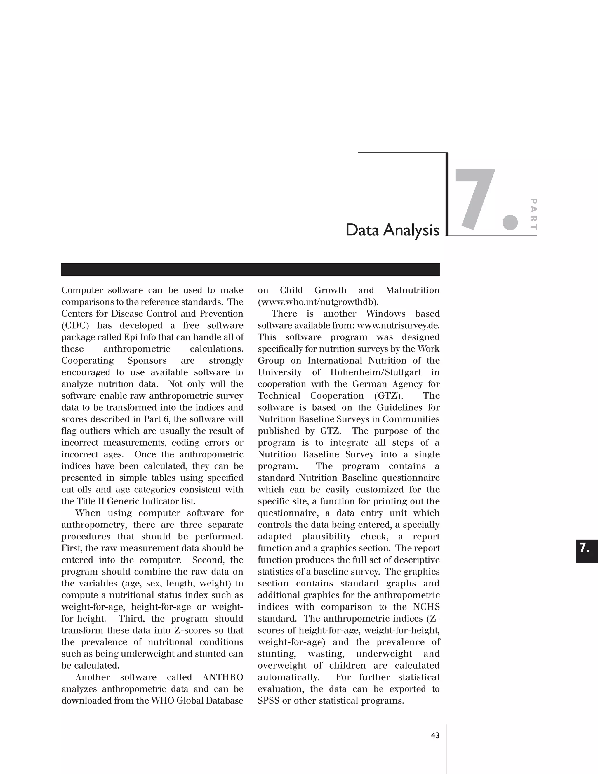 Anthropometric measuring guide | PDF