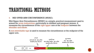 Anthropometric methods (BCA) involve measuring various body dimensions ...