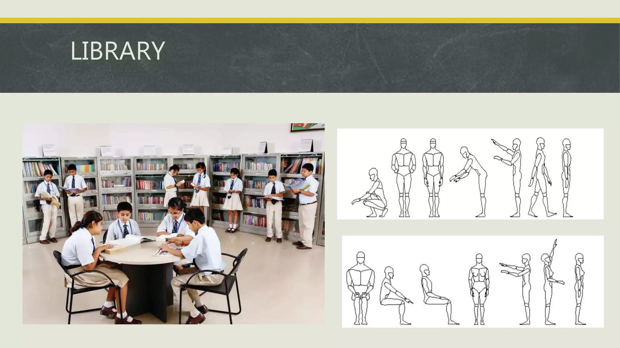 Anthropometrics and Ergonomics in Educational Spaces | PPTX