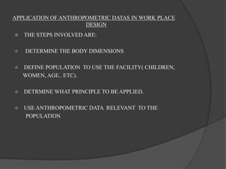 Anthropometry | PPTX