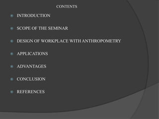 Anthropometry | PPTX