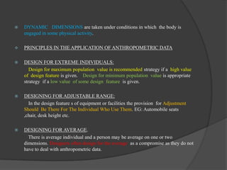 Anthropometry | PPTX
