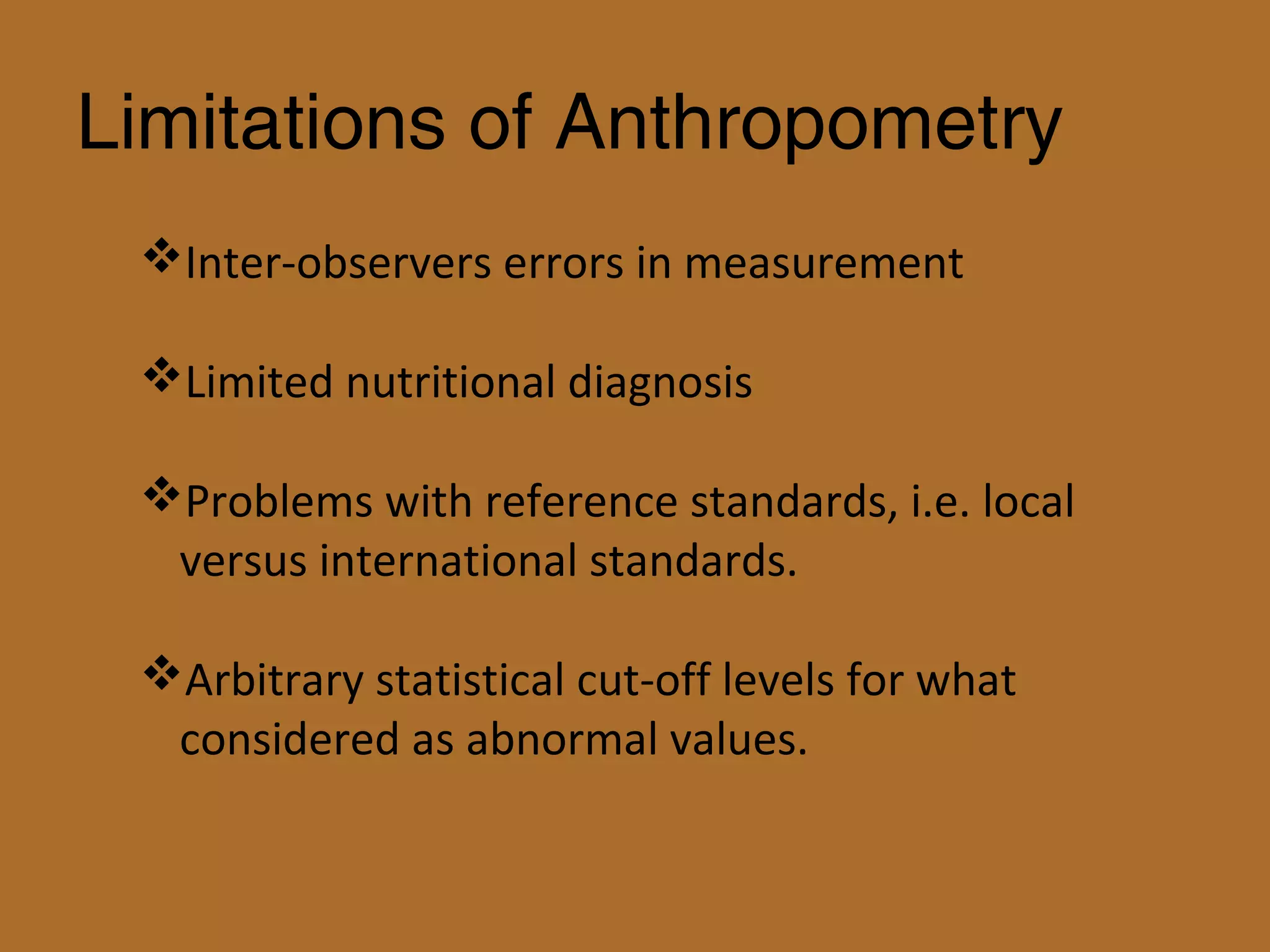 Anthropometry | PPT