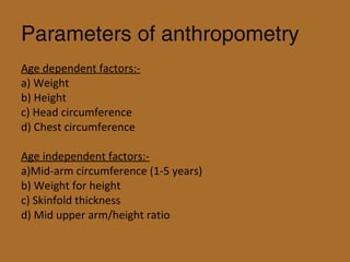 Anthropometry | PPT