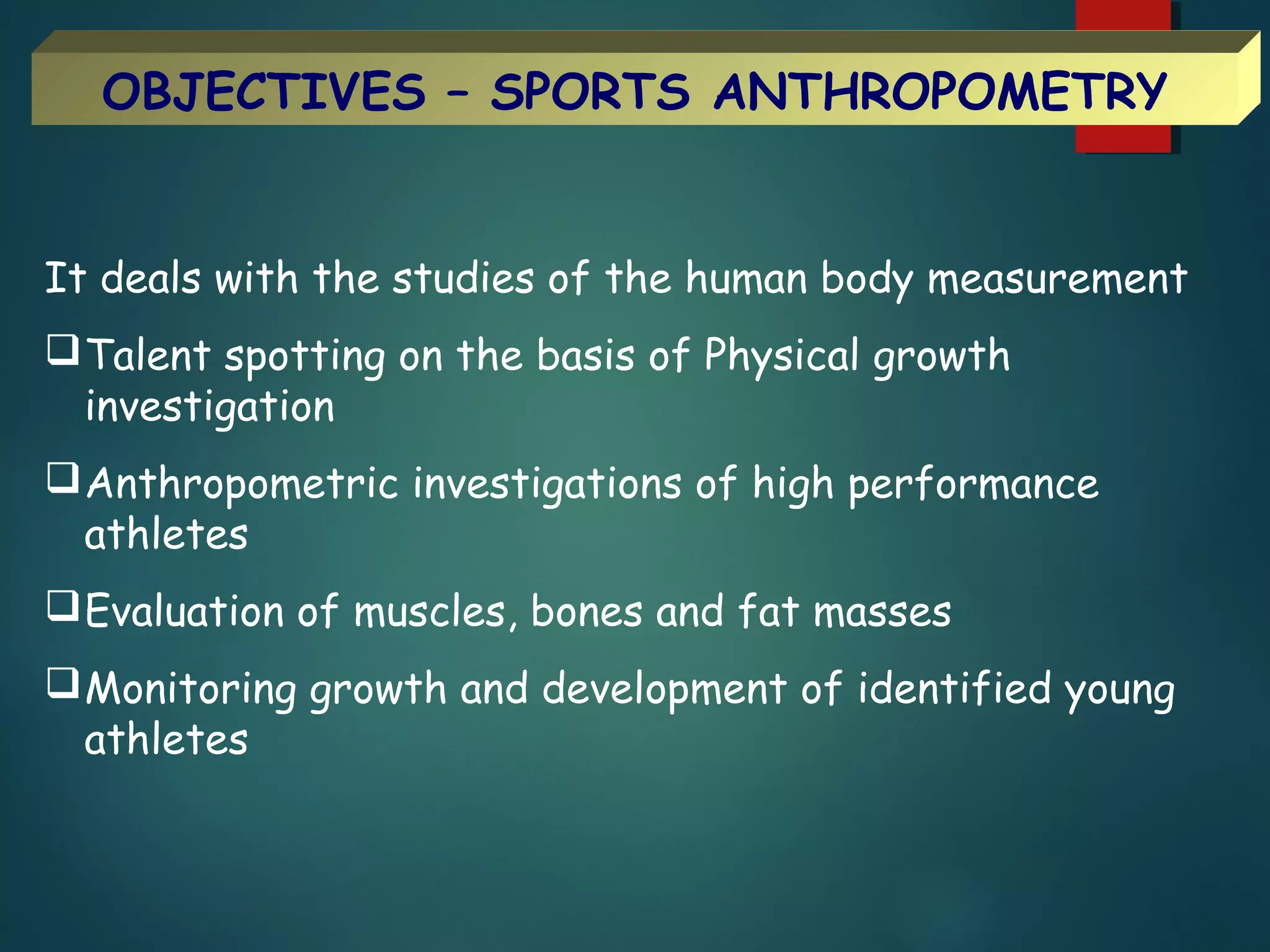 Anthropometry | PPT