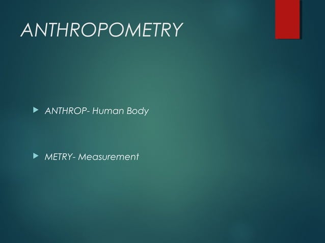 Anthropometry | PPT | Bodybuilding | Sports