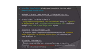 Anthropometry.pptx related to human factor | PPTX