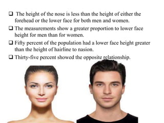 Anthropometry and cephalometric facial analysis | PPTX