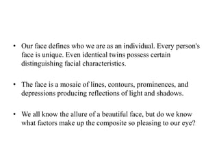 Anthropometry and cephalometric facial analysis | PPTX