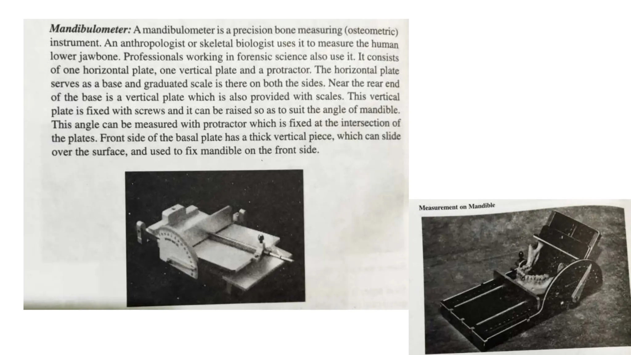 Anthropometry And Morphometry And Their Applications Dr Somashekar C Pptx