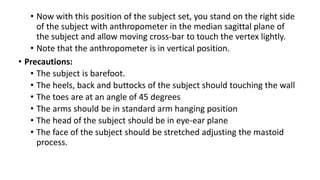 Human Anthropometry class 2 notes Dr Somashekar C.pptx