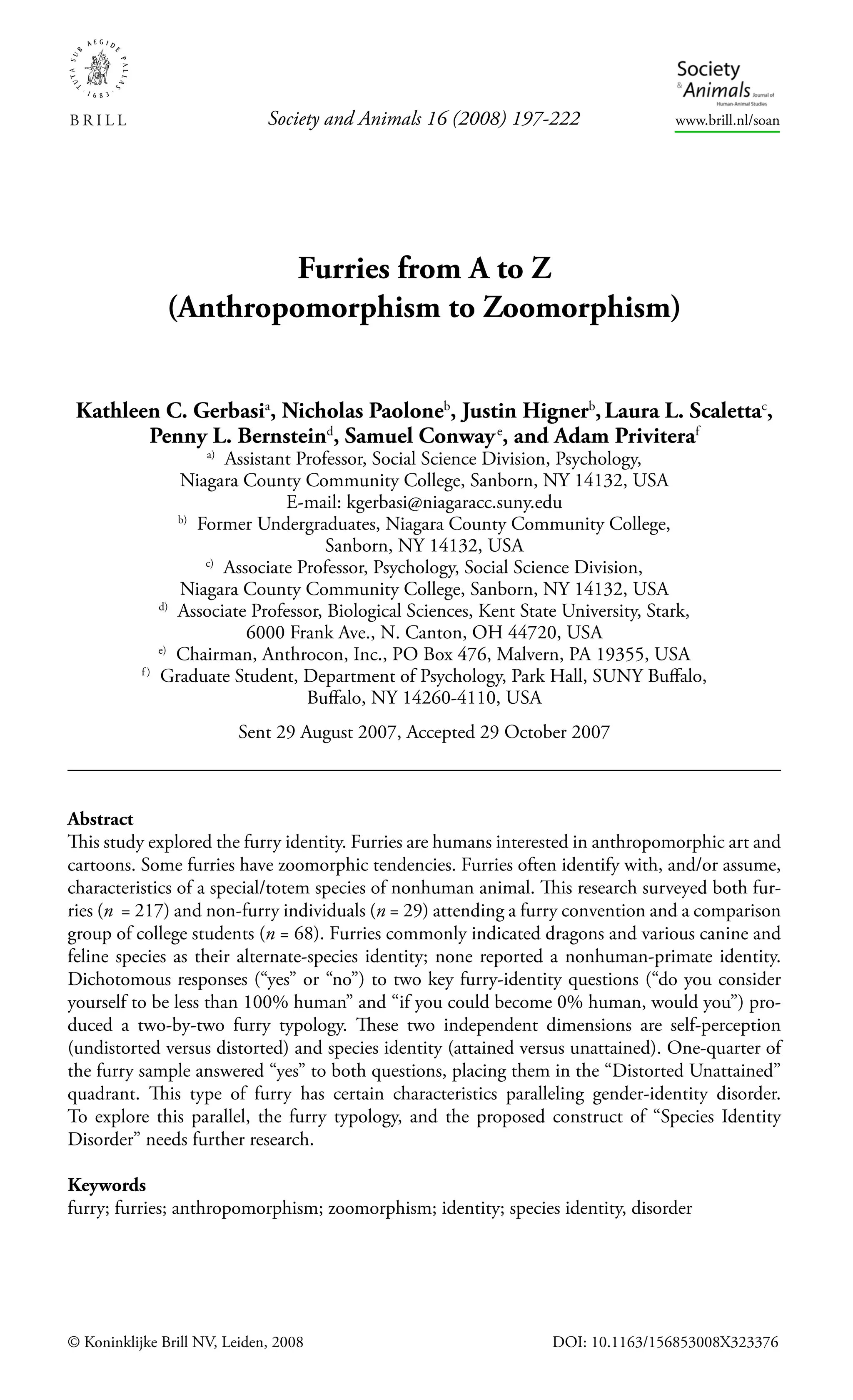 Anthropomorphism to zoomorphism | PDF
